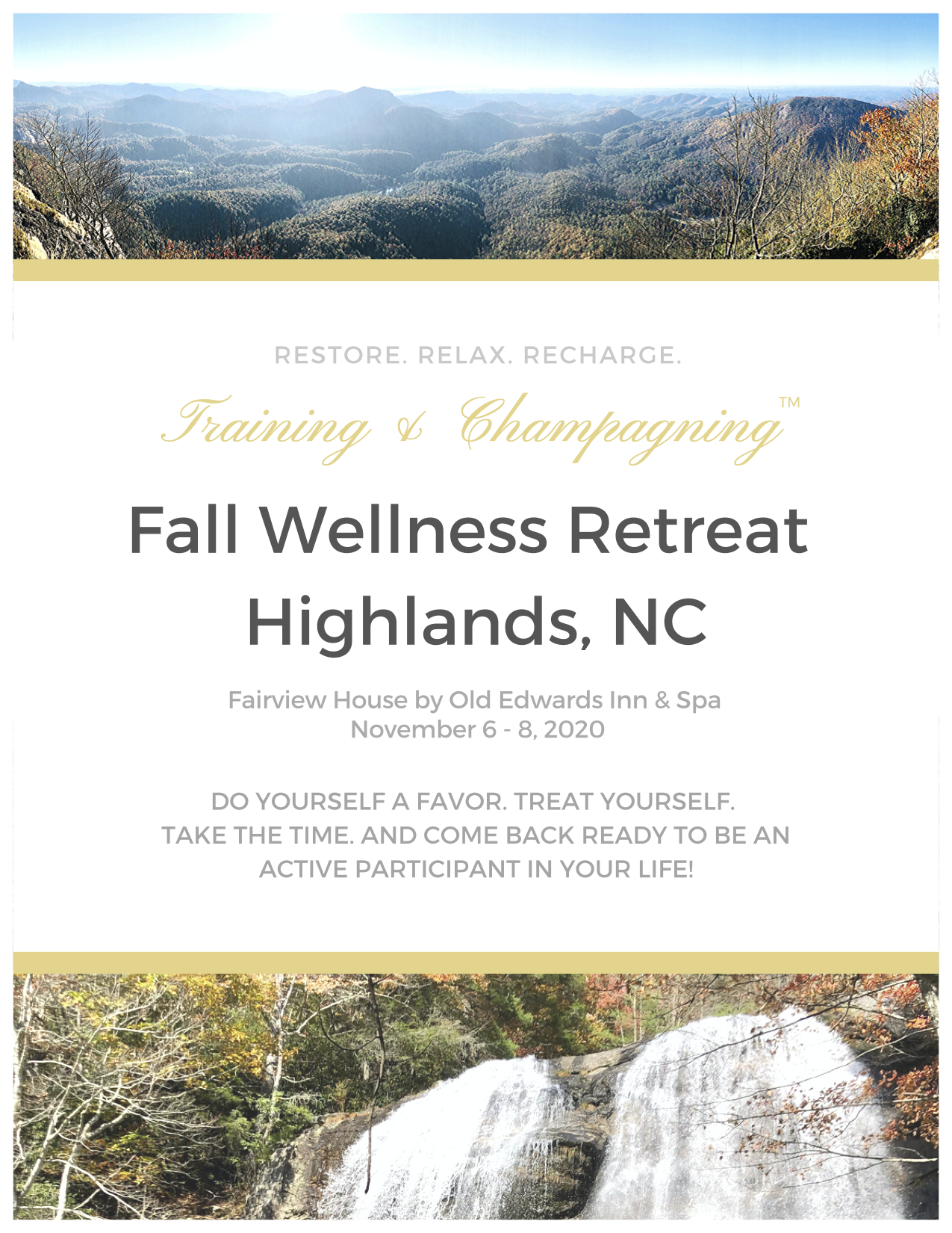 Fall Retreat 2020 - Atlanta Personal Trainer, Yoga Instructor, Health ...